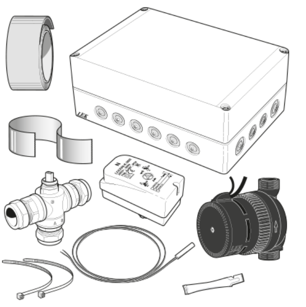 POOL 500 (Poolstyring) - Tilbehør til Vølund - Energi-plus.dk